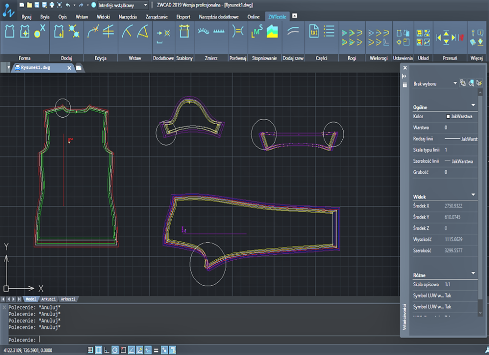 Program do projektowania ubrań, odzieży - aplikacja 3d - ZWCAD